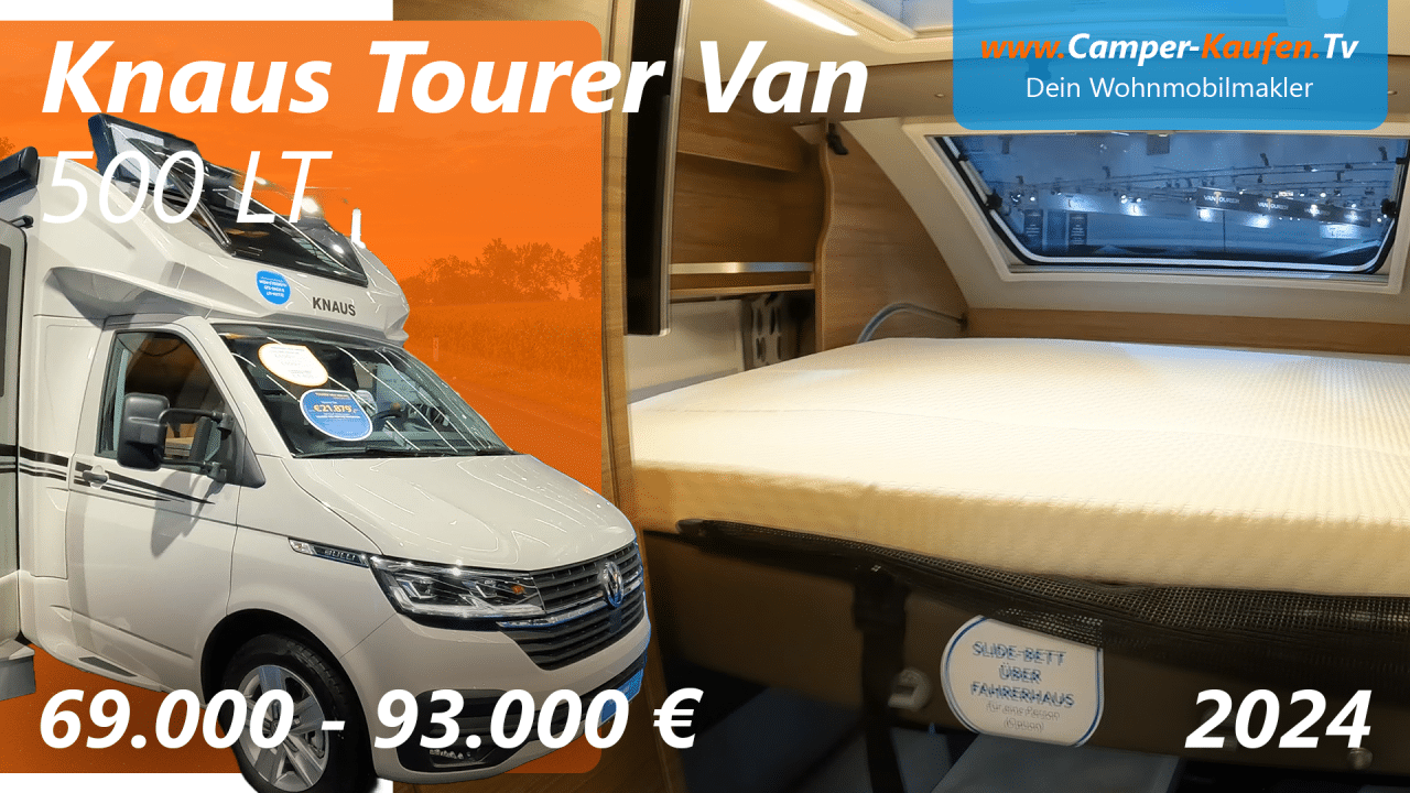 Knaus Tourer Van 500 LT » Camper-Kaufen.Tv - Dein Wohnmobilmakler